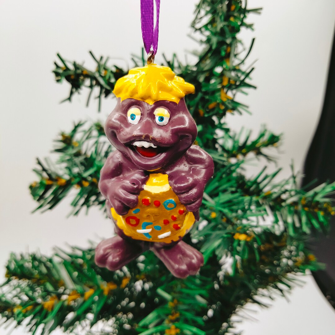 1983 VINTAGE Grimace Christmas Tree Ornament - Etsy