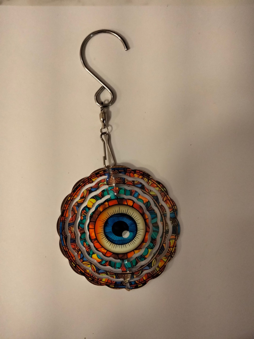 EYE Sublimated Wind Spinner Garden Decoration Porch Decoration Yard Art ...