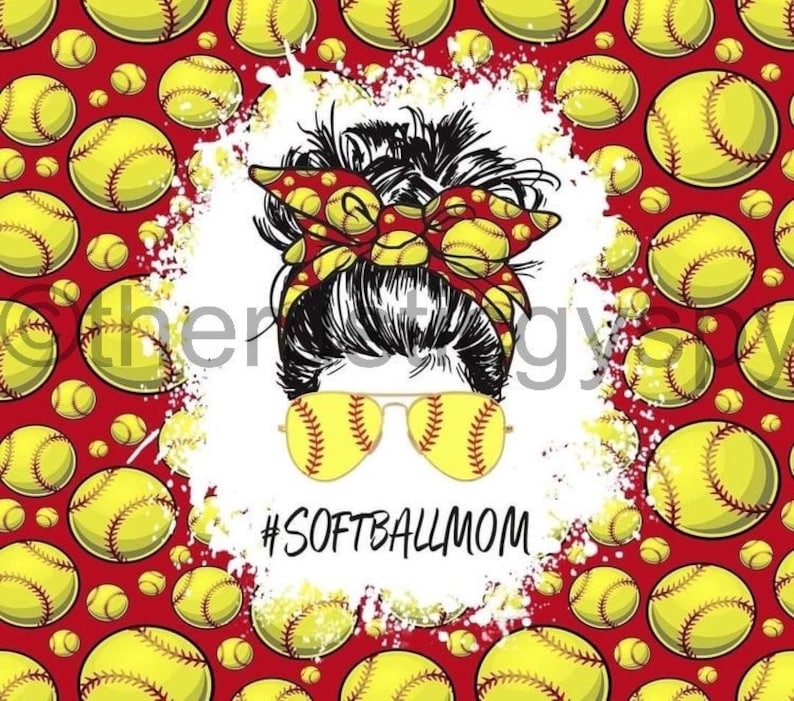 Softball, Mom, Softball Mom, Softball Png Svg, Softball Mom Svg Png ...