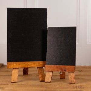 Rustic Table Easel Signage, Table Top Easel, Small Table Sign, Display ...