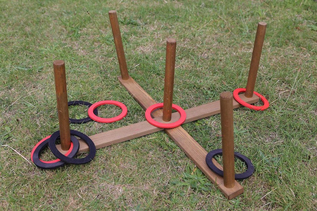 Wooden Ring Toss, Large Outdoor Game - Etsy UK