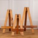 Rustic Table Easel Signage, Table Top Easel, Small Table Sign, Display ...
