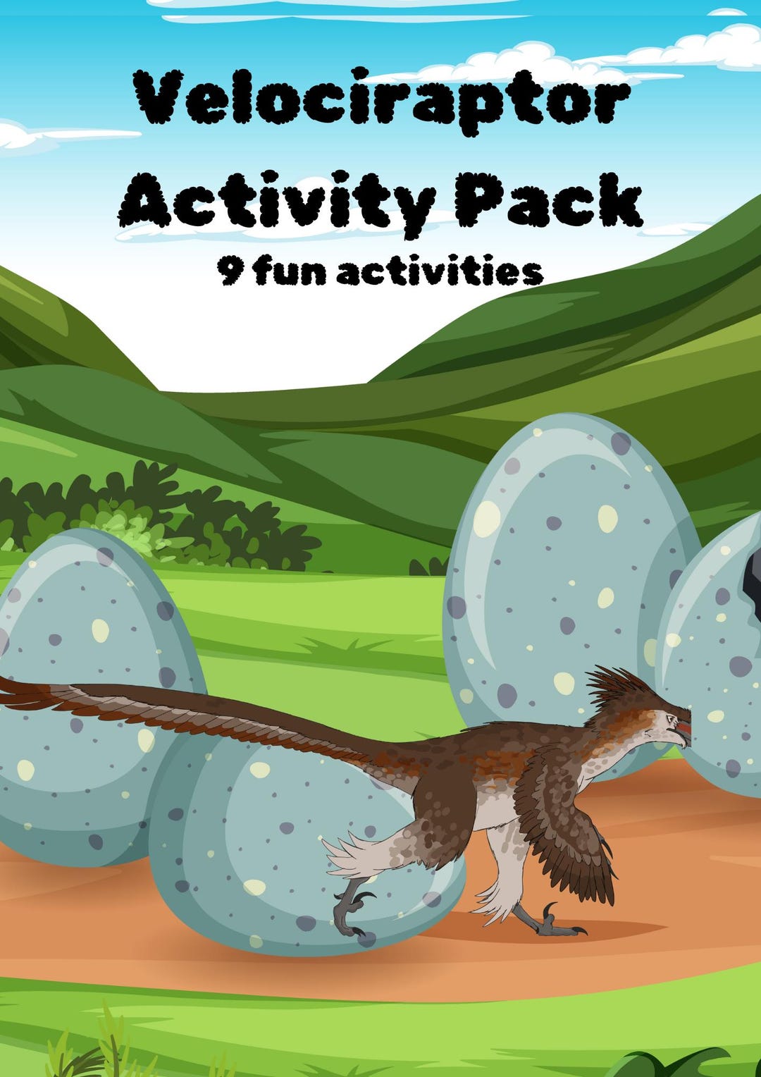 Velociraptor Activity Pack | Printable Dinosaur Worksheets for Kids ...