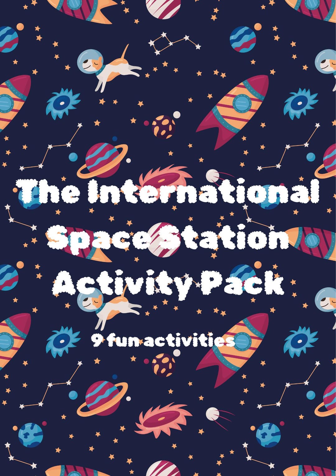 Printable International Space Station (ISS) Activity Pack for Kids ...