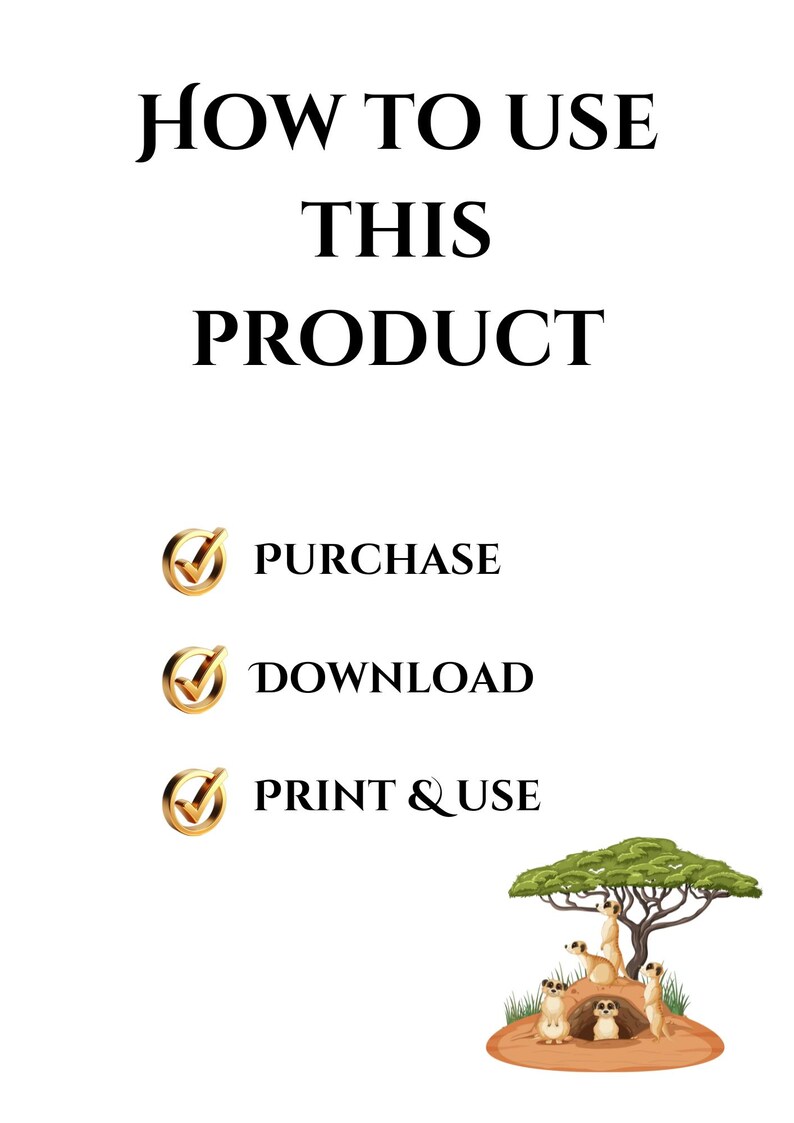 Printable Meerkat Activity Pack for Kids – Fun & Educational Worksheets ...