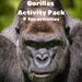 Printable Gorilla Activity Pack | Fun & Educational Animal Worksheets ...