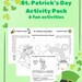 St. Patrick’s Day Activity Pack – Word Searches, Maze, Cloze Activity ...