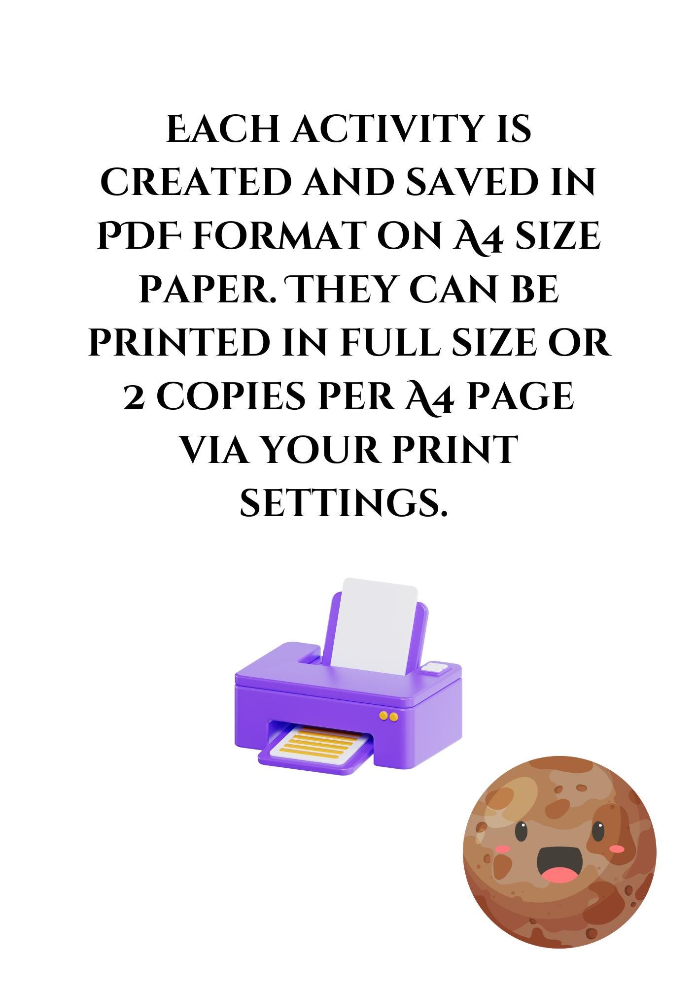 Printable Mercury Activity Pack for Kids – Explore the Fastest Planet ...