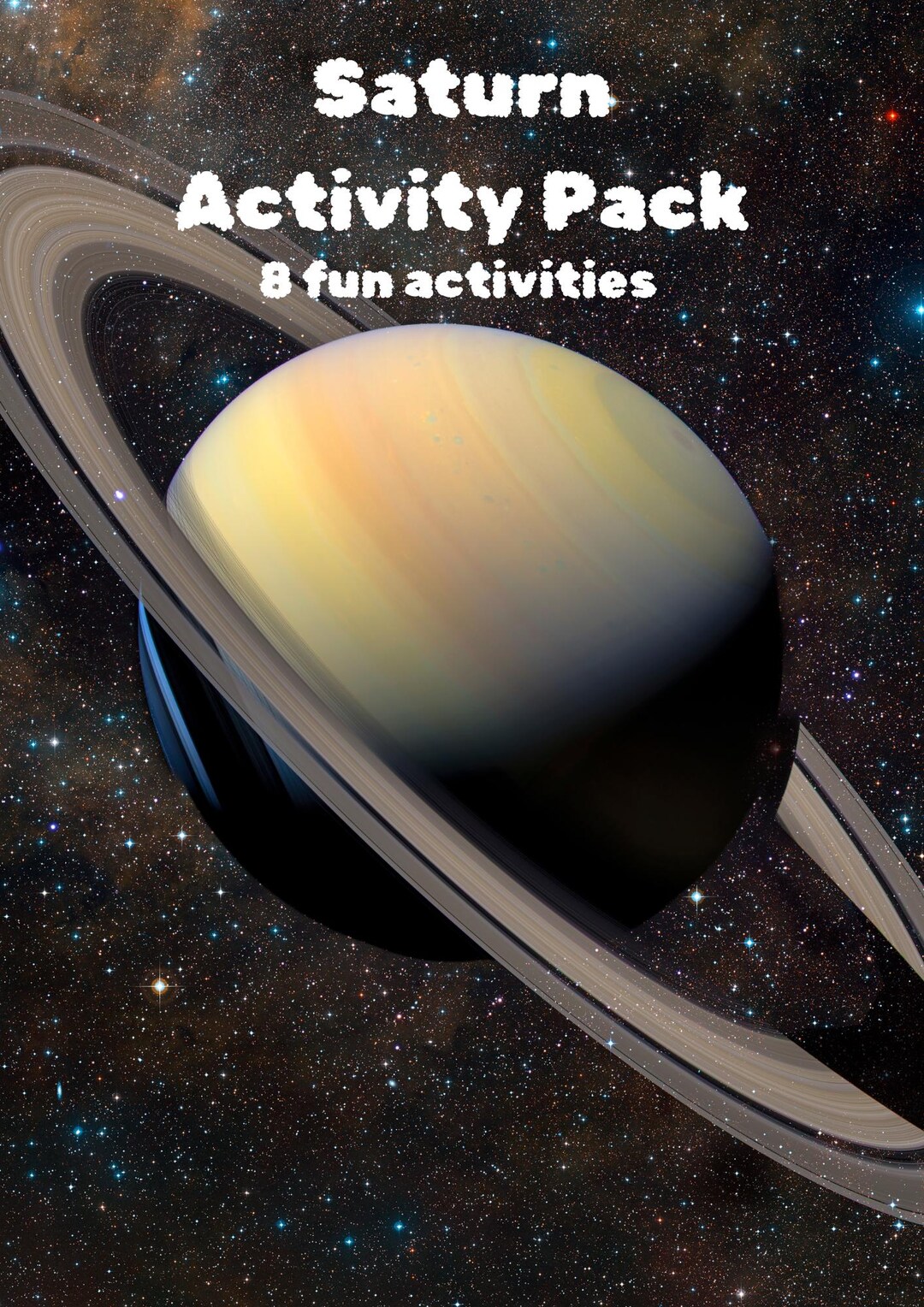 Discover the Wonders of Saturn – Printable Kids Activity Pack! - Etsy