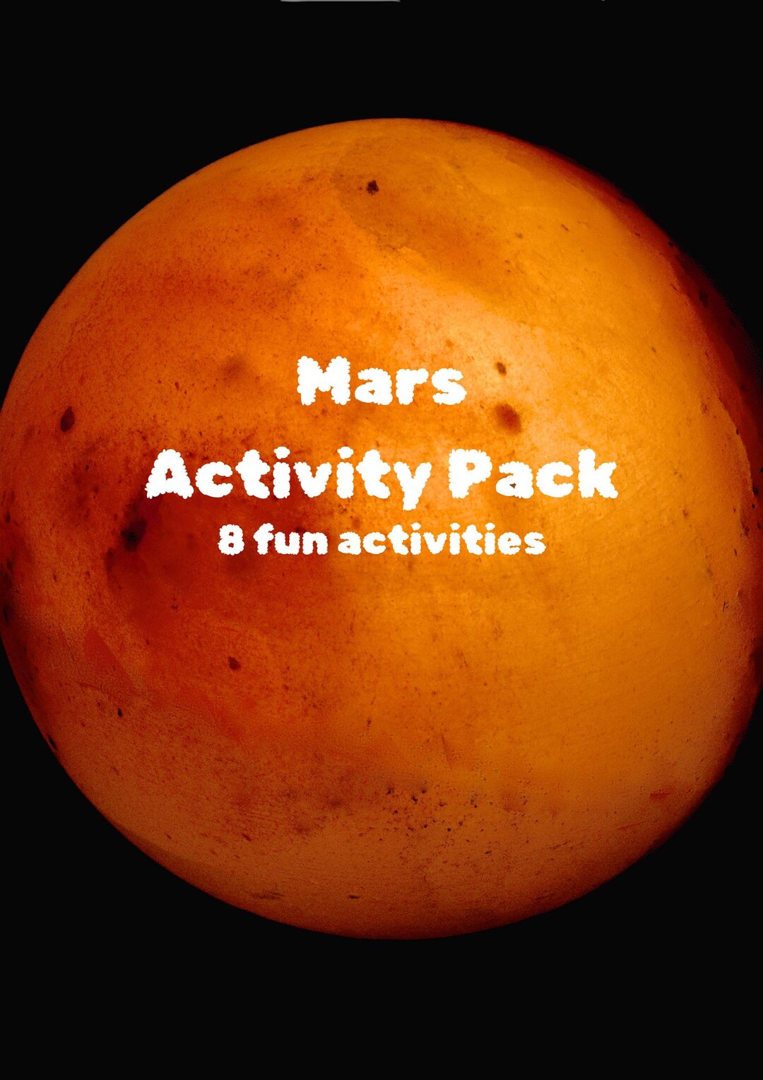 Printable Mars Activity Pack for Kids – Explore the Red Planet! - Etsy
