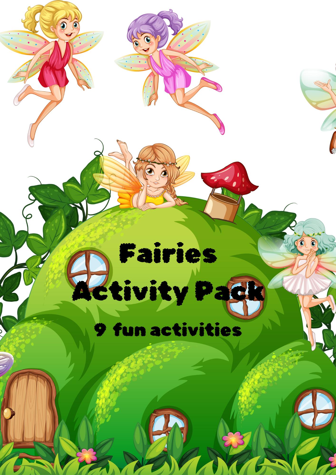 Fairies Activity Pack for Kids | Printable Fun, Educational & Magical ...