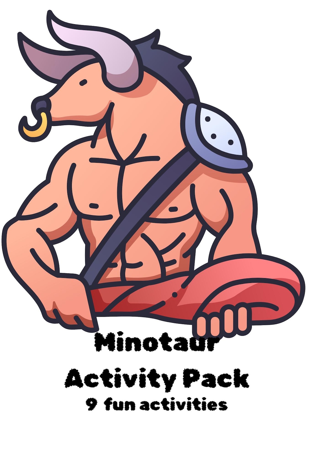 Printable Minotaur Activity Pack | Greek Mythology for Kids | Fun ...