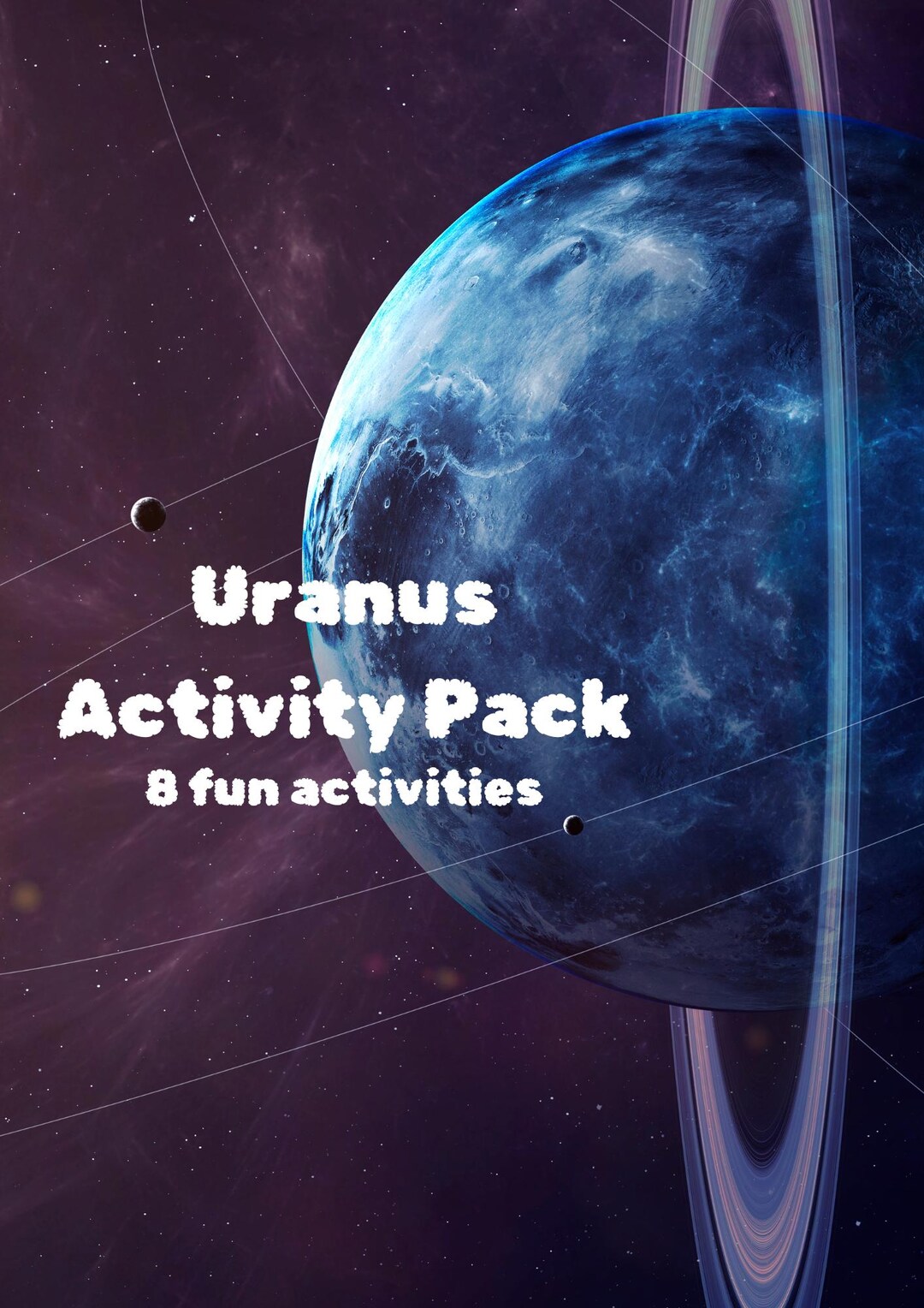 Explore Uranus! Printable Space Activity Pack for Kids - Etsy