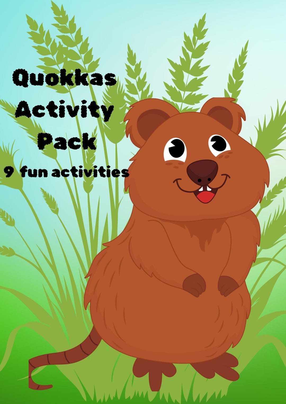 Quokkas Activity Pack for Kids | Printable Worksheets | Australian ...