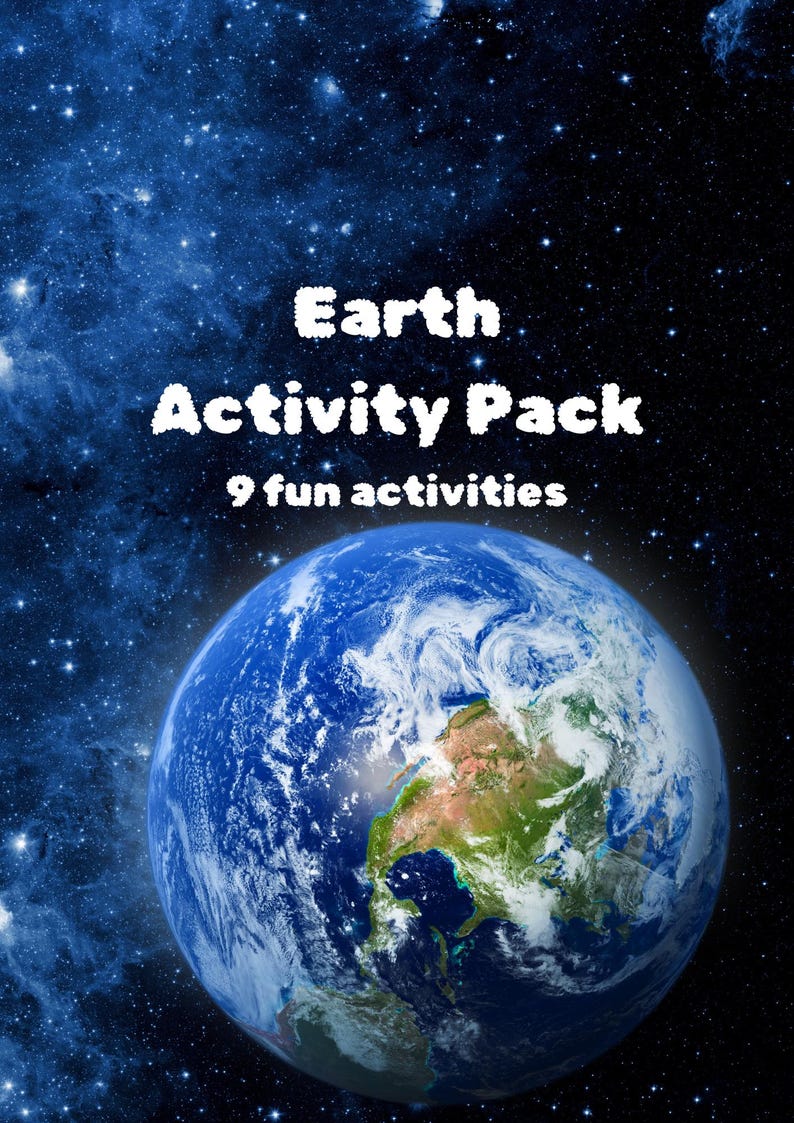 Printable Earth Activity Pack for Kids – Explore Our Amazing Planet ...