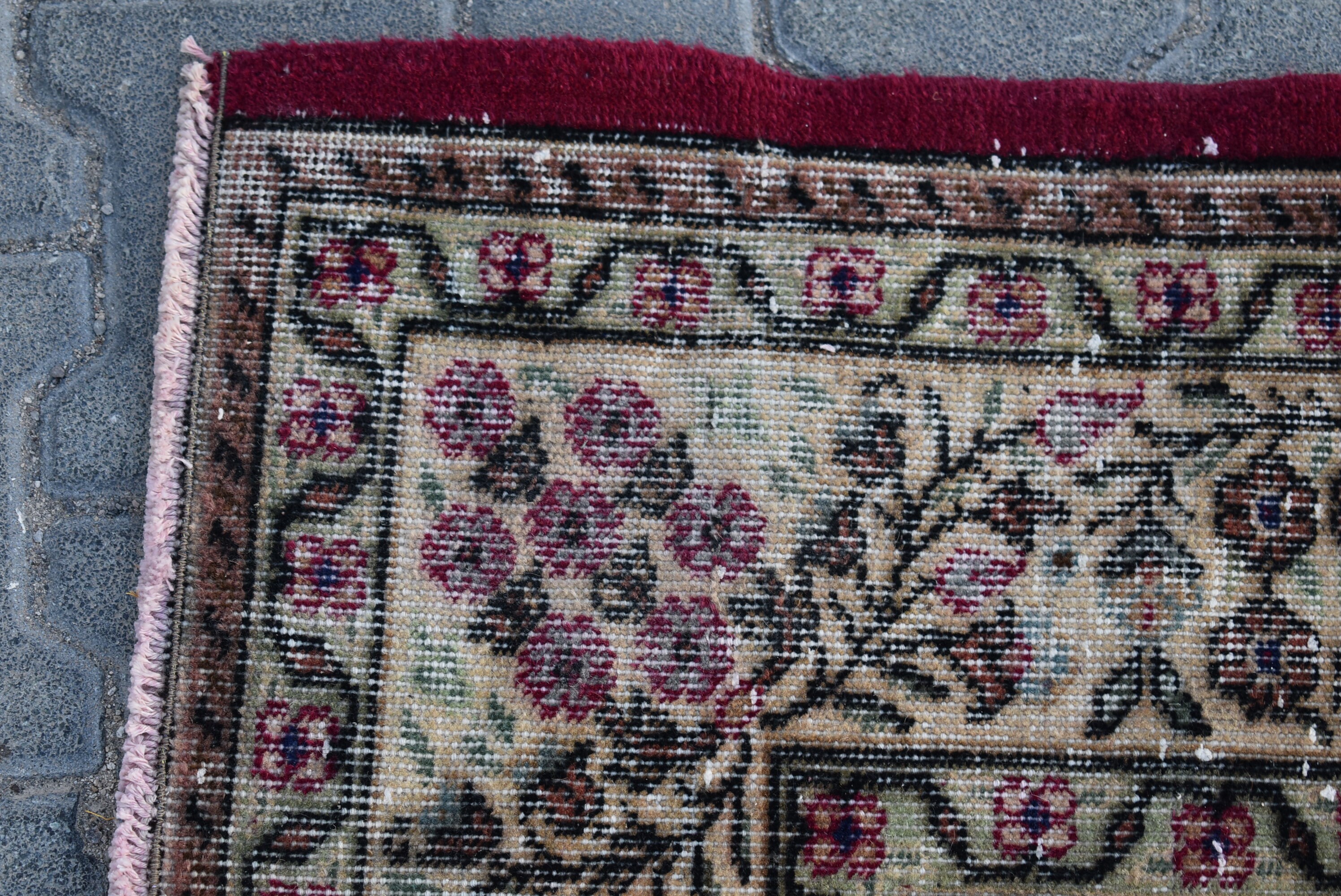 Purple large rug Handmade rug Livingroom rug 7 x 10.2 Ft | Etsy