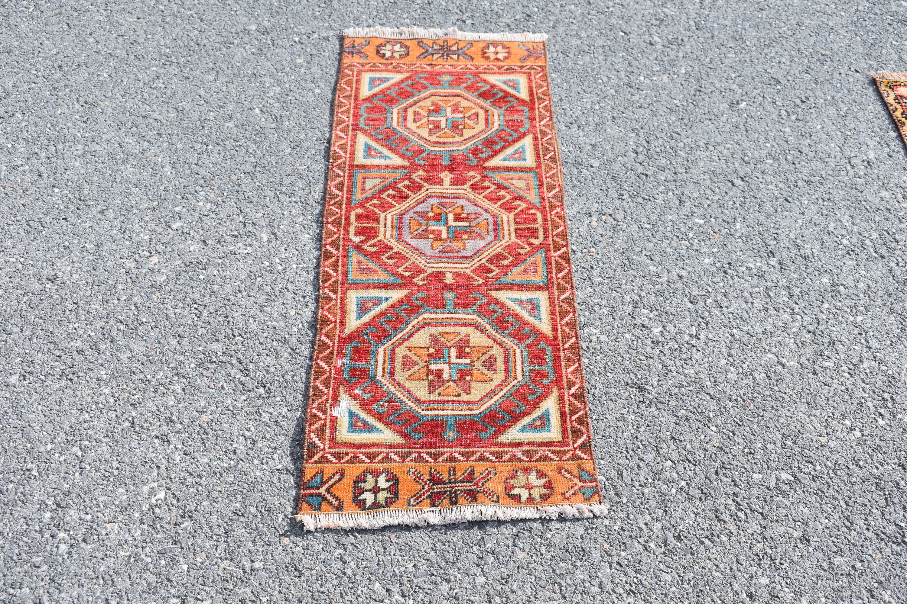 Turkish Rug Vintage Rug Doormat Rug Bathroom Rug Handmade | Etsy