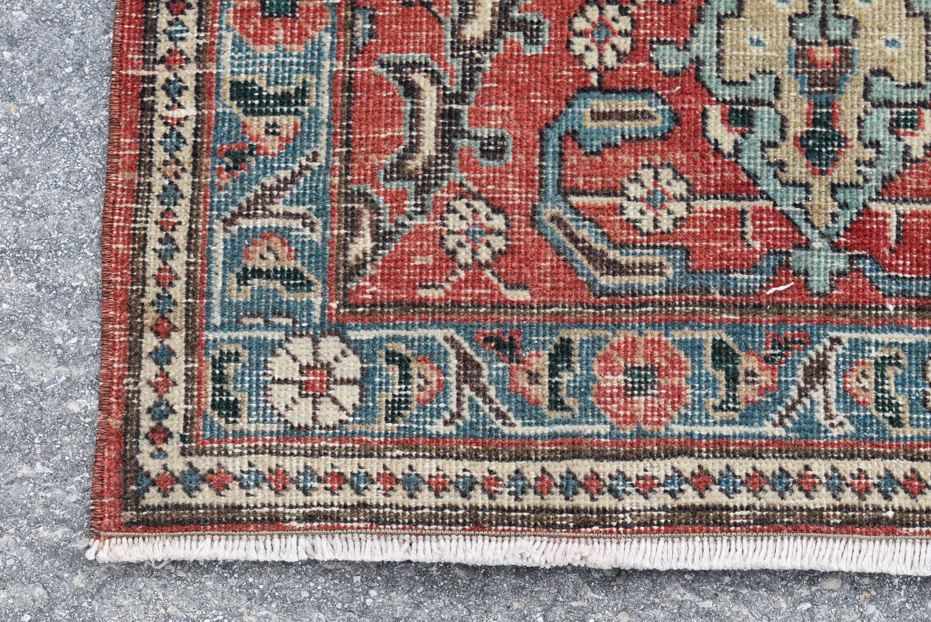 Red area rug Large Turkish rug Boho decor Vintage rug Area | Etsy