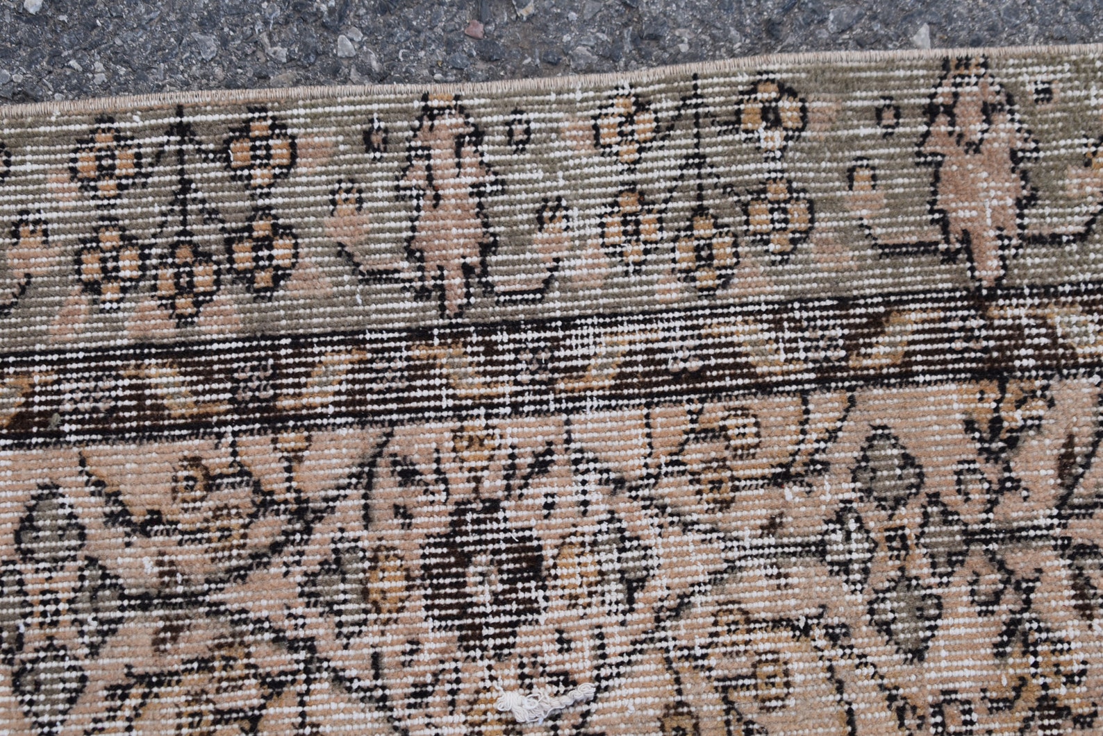 Floral rug Vintage rug Handmade rug Orange area rug 4.6 x | Etsy