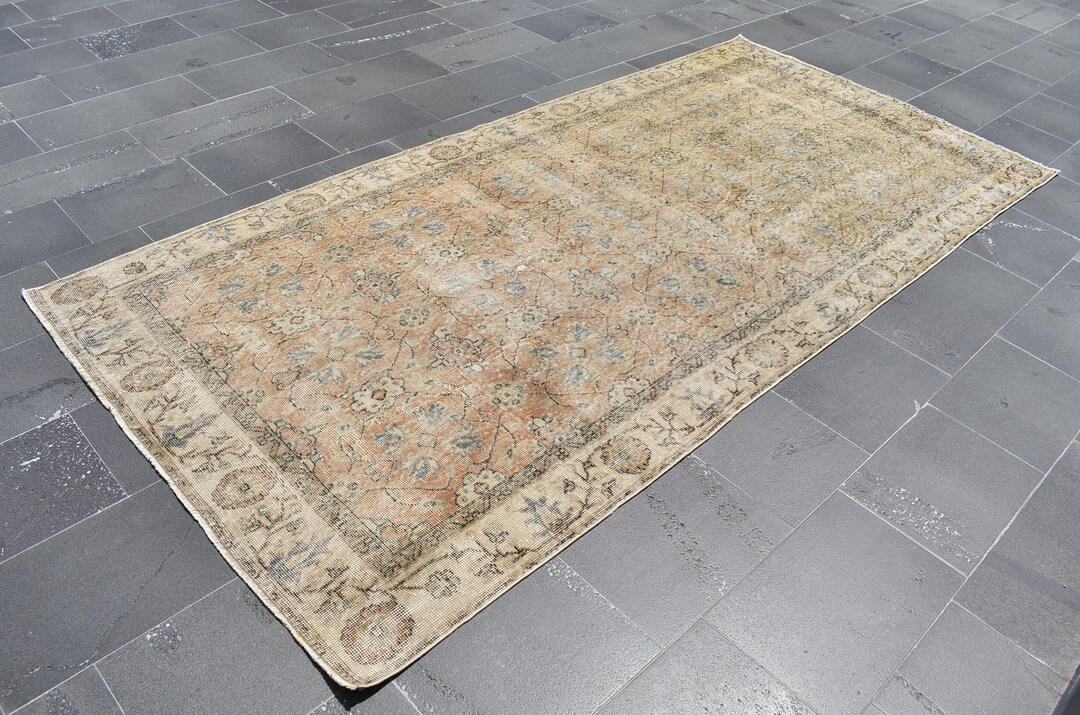 Handmade Rug, Bohemian Decor, Large Rug, Turkish Rug, Vintage Rug, 4.7 ...