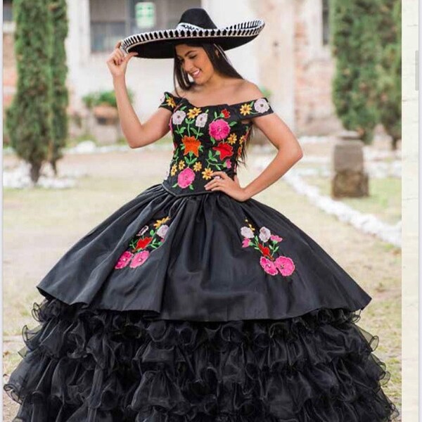Mexican Formal Dress - Etsy