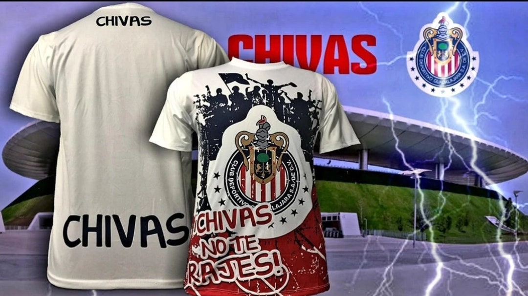 Chivas White Blanco Premium Jersey - Etsy