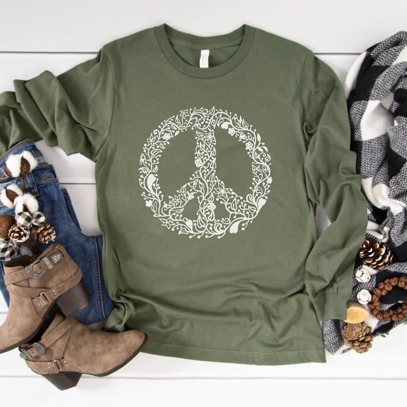 Peace Sign Clothes - Etsy
