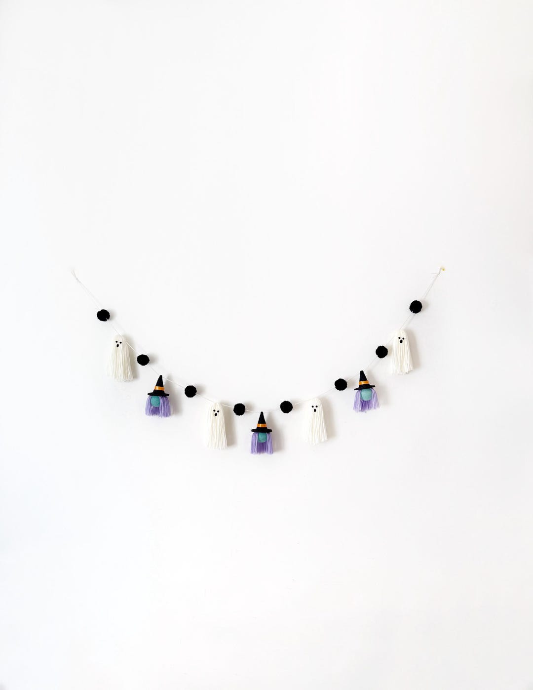 Halloween Ghost Garland, Halloween Witch Garland, Halloween Party ...