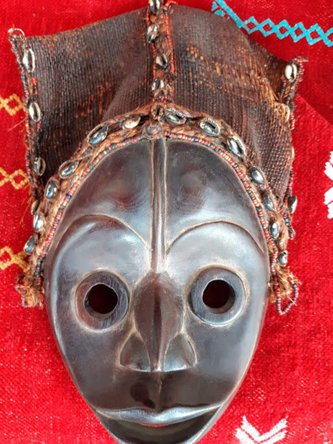 Vintage West African Dan Tribal Maske - Etsy.de