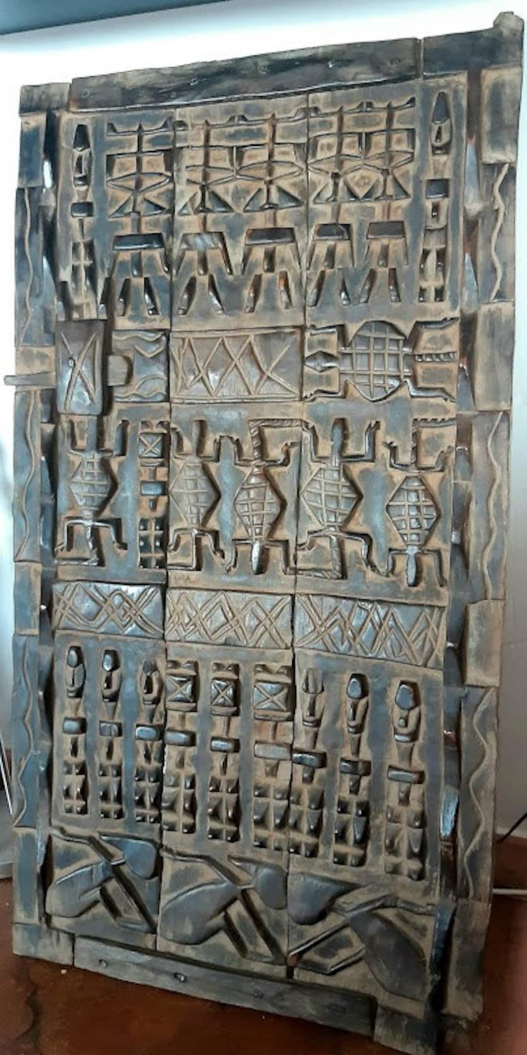 Extra Large Dogon Granary Window, Ceremonial Design - Etsy