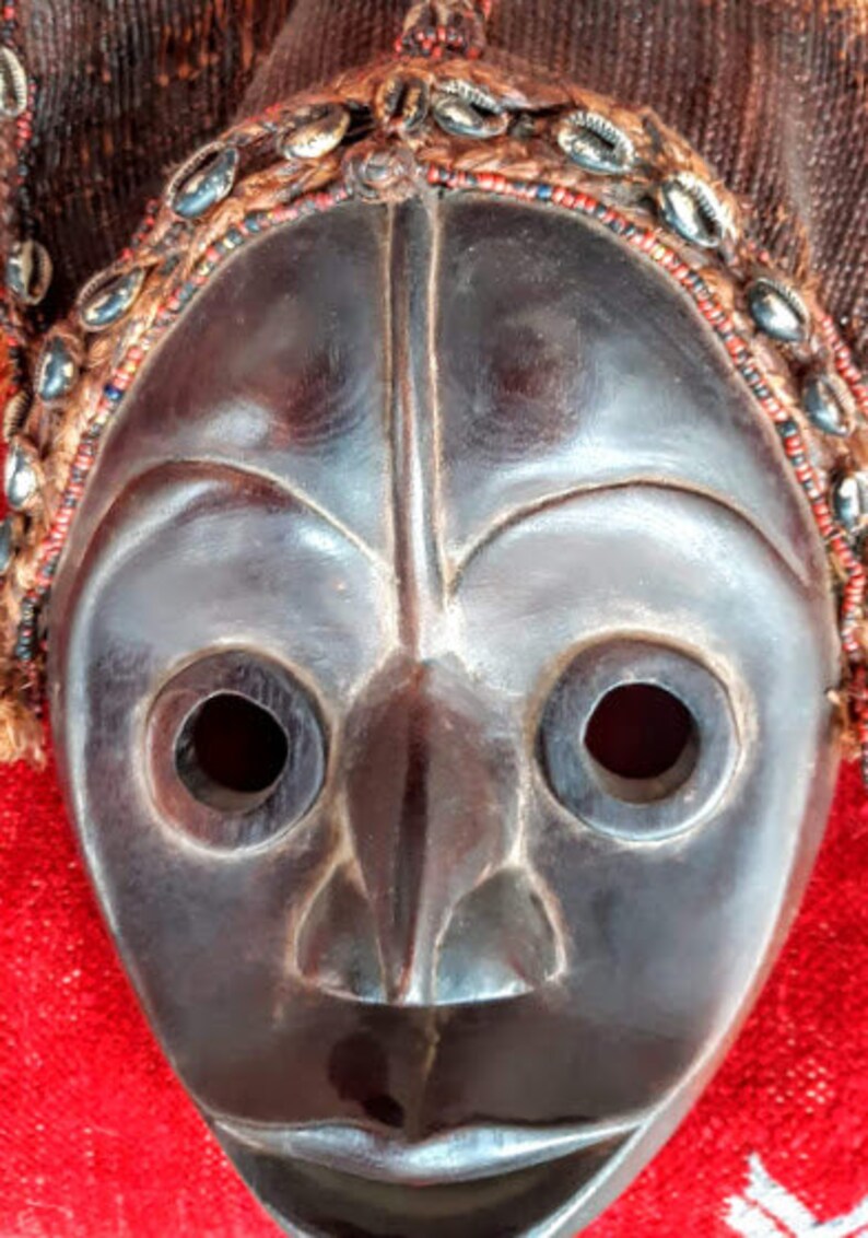 Vintage West African Dan Tribal Mask - Etsy