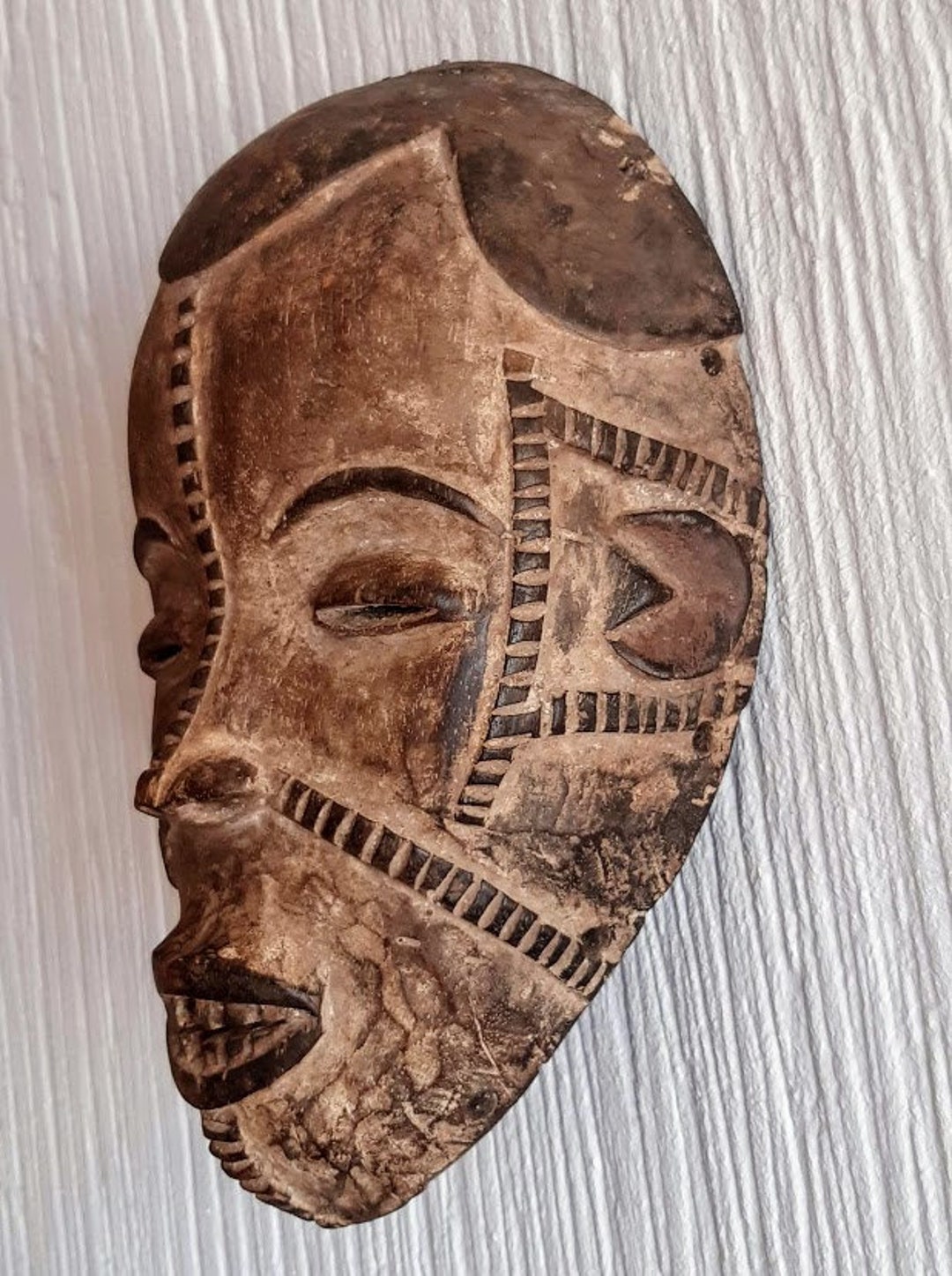 Nigerian Idoma Okua Funeral Mask - Etsy