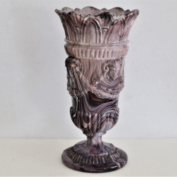 Purple Slag Glass - Etsy