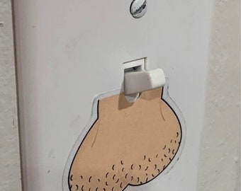 Barry Wood Light Switch Sticker Decal Funny Prank Lol - Etsy