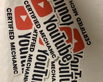 Youtube Decal - Etsy