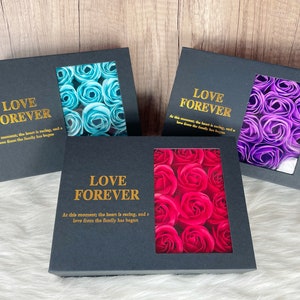 Scented Flower Gift Box Forever Flower Box Jewelry Gift Box - Etsy