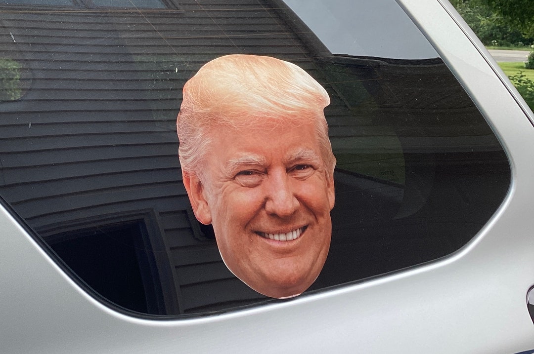 Donald Trump Life Size Sticker / Decal, 45th President, 2024 Republican ...