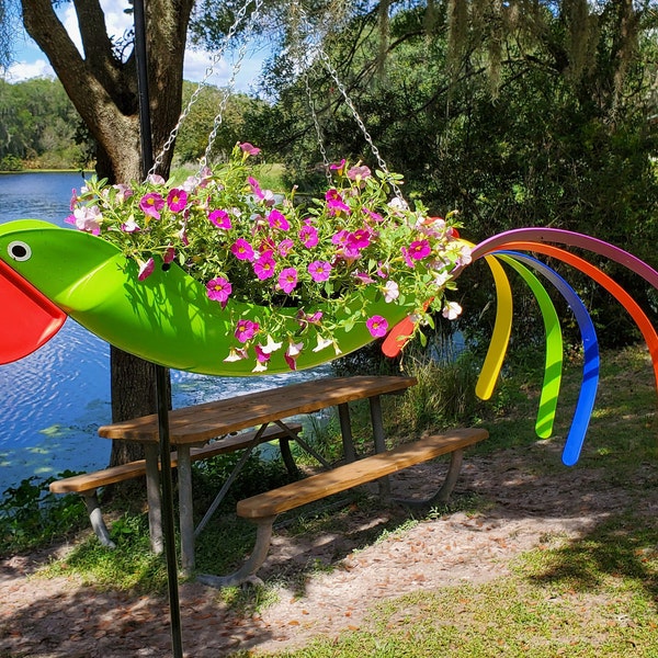 Parrot Planter - Etsy