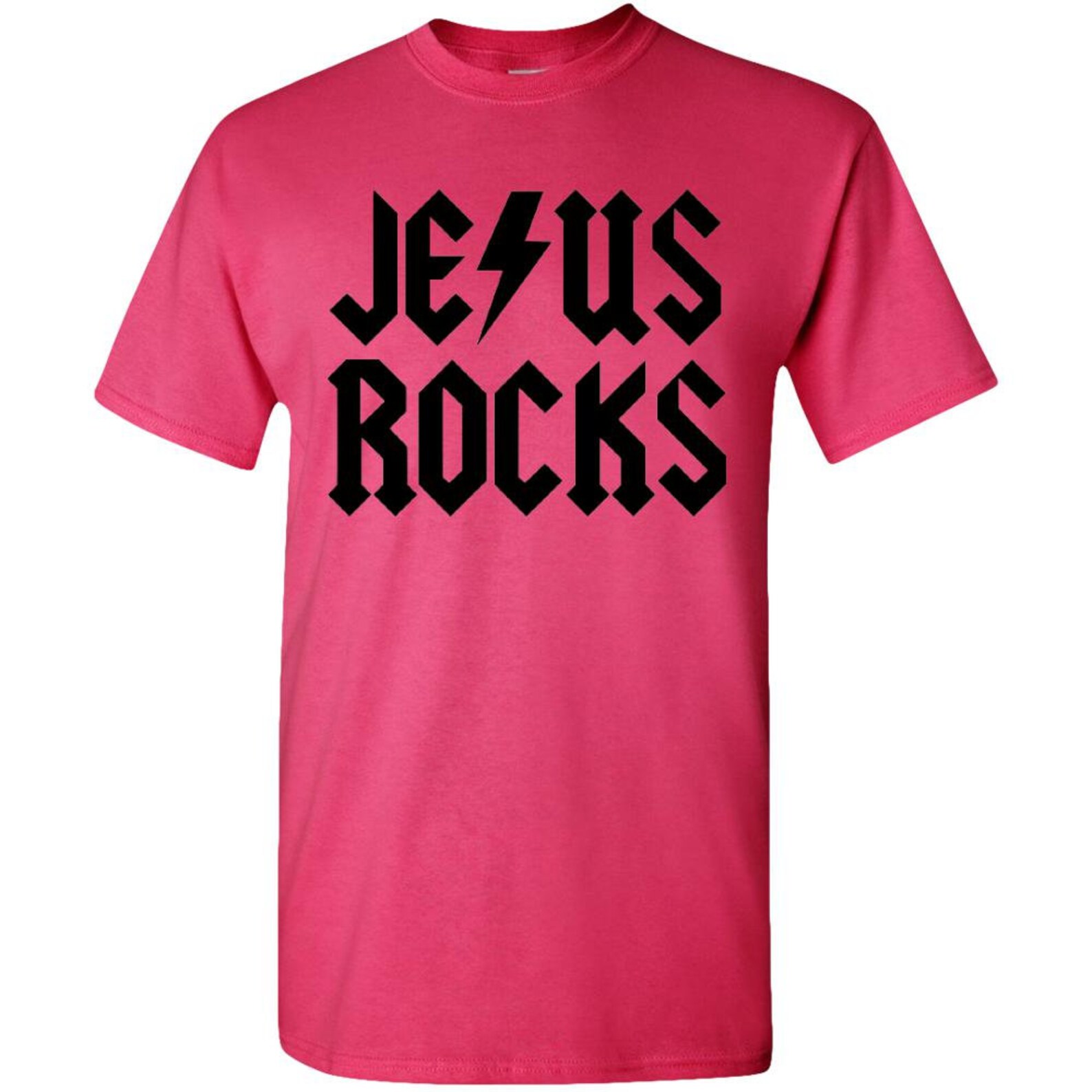 Jesus Rocks Adult Unisex Tee Premium Quality Gift Idean | Etsy
