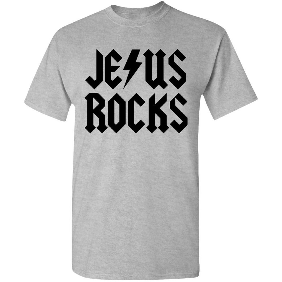 Jesus Rocks Adult Unisex Tee Premium Quality Gift Idean | Etsy