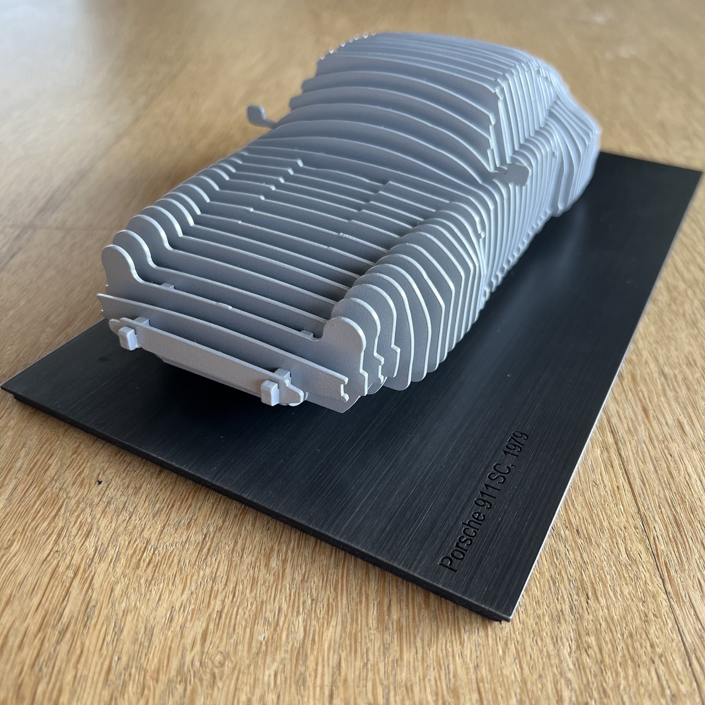 Porsche SC or Carrera - 1:18 Handcrafted Car Sculpture - Painted Steel ...