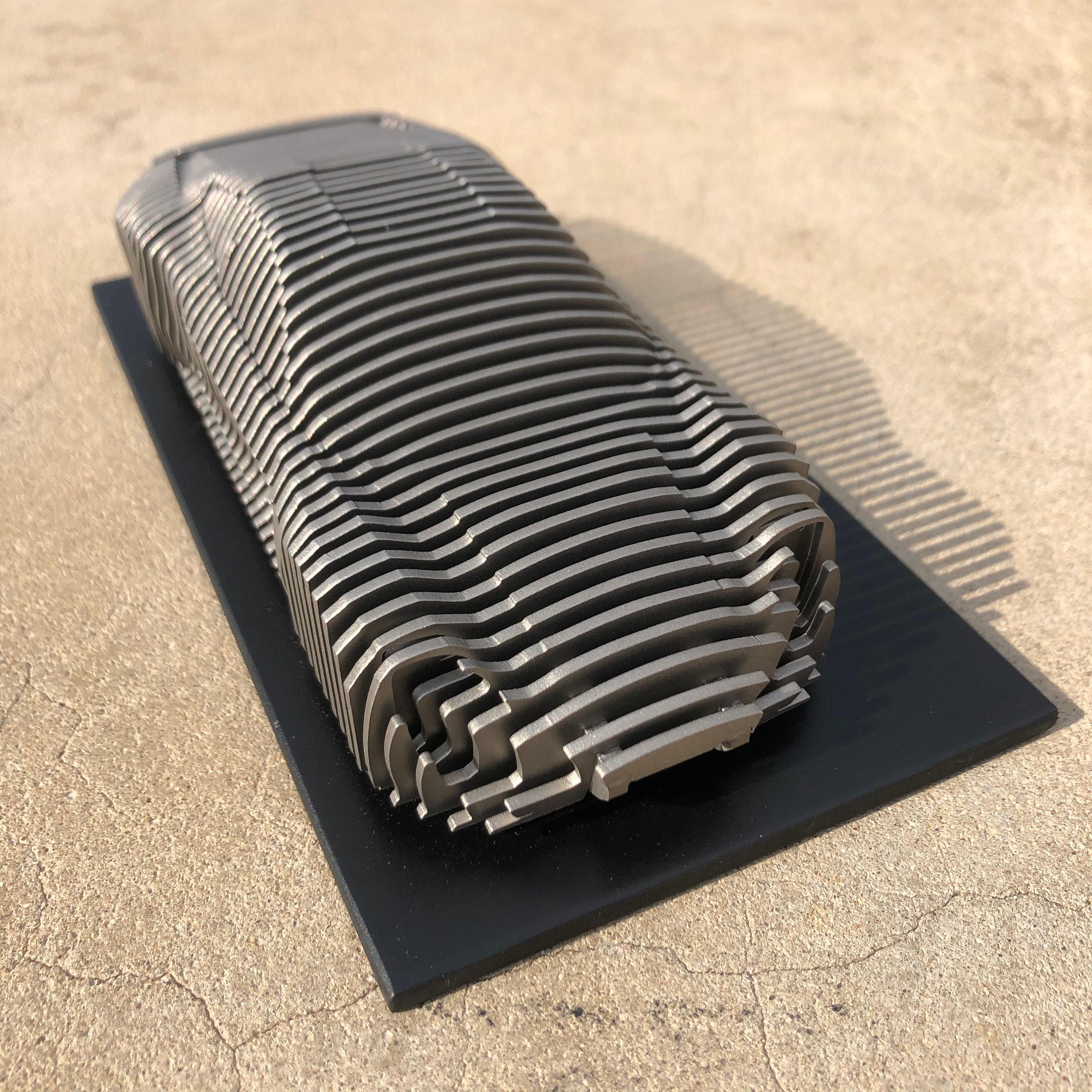 Porsche Taycan 1:32 Handcrafted Car Sculpture Stainless - Etsy