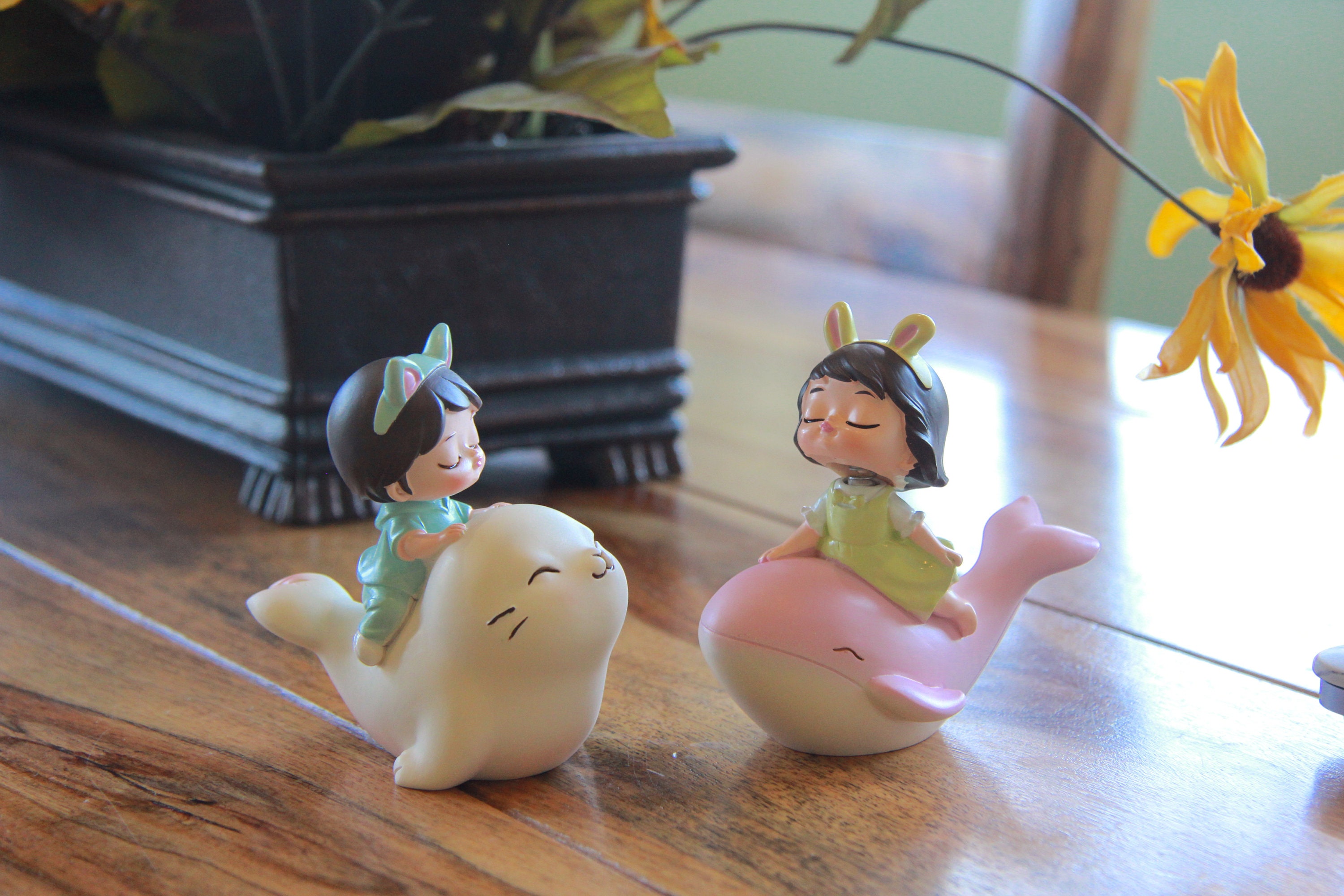 AVERY IN DREAMLAND Pop Little Girl and Her Animals Bobblehead | Etsy