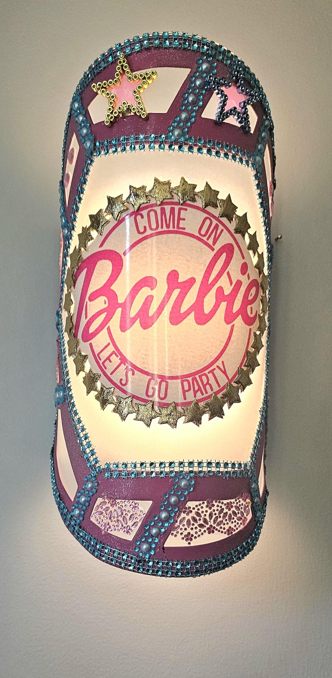 Barbie LED Wall Light - Etsy