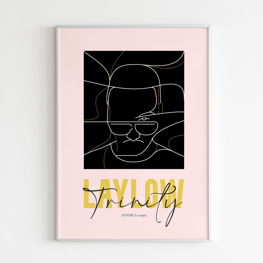 Poster A3 - LAYLOW Trinity - Etsy