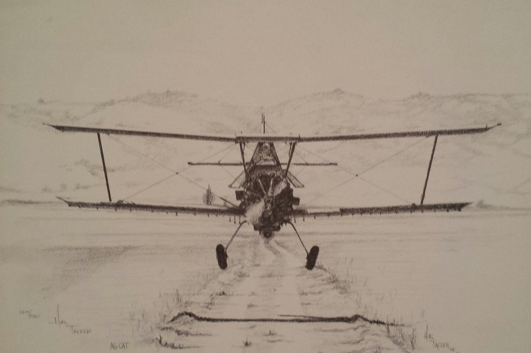 Ag' Cat Art Print Only Unframed Artwork by Artist Hal Tacker, Original ...