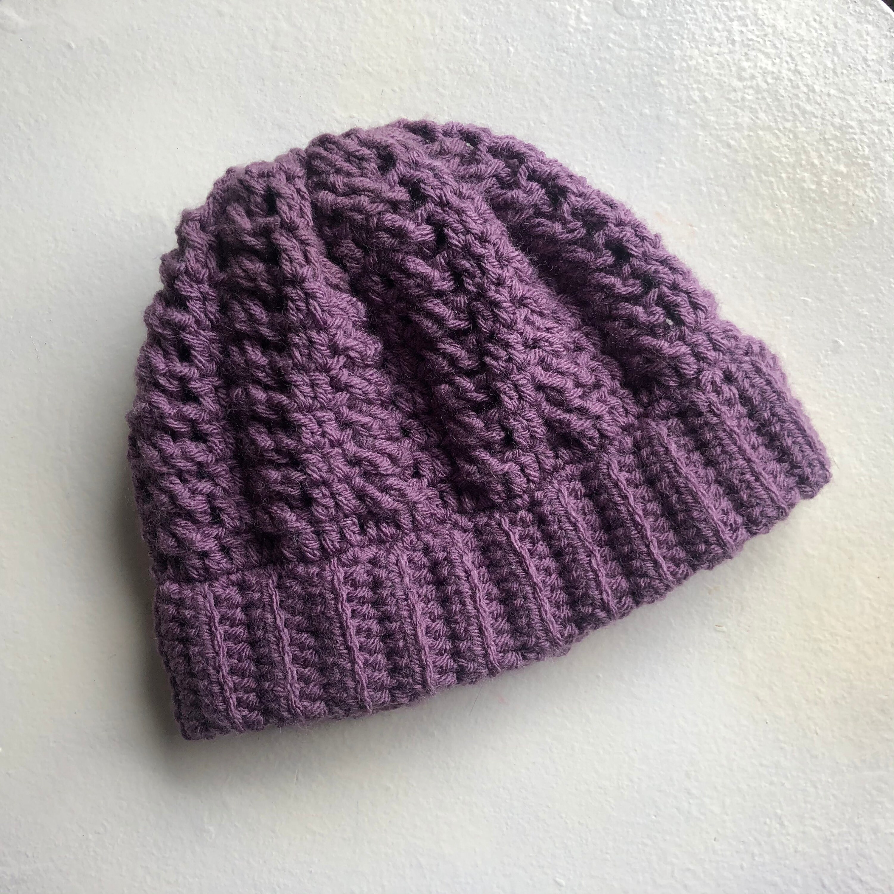 The Twisted Cable Beanie (in Four Sizes) - PDF Crochet Pattern - Yarns ...