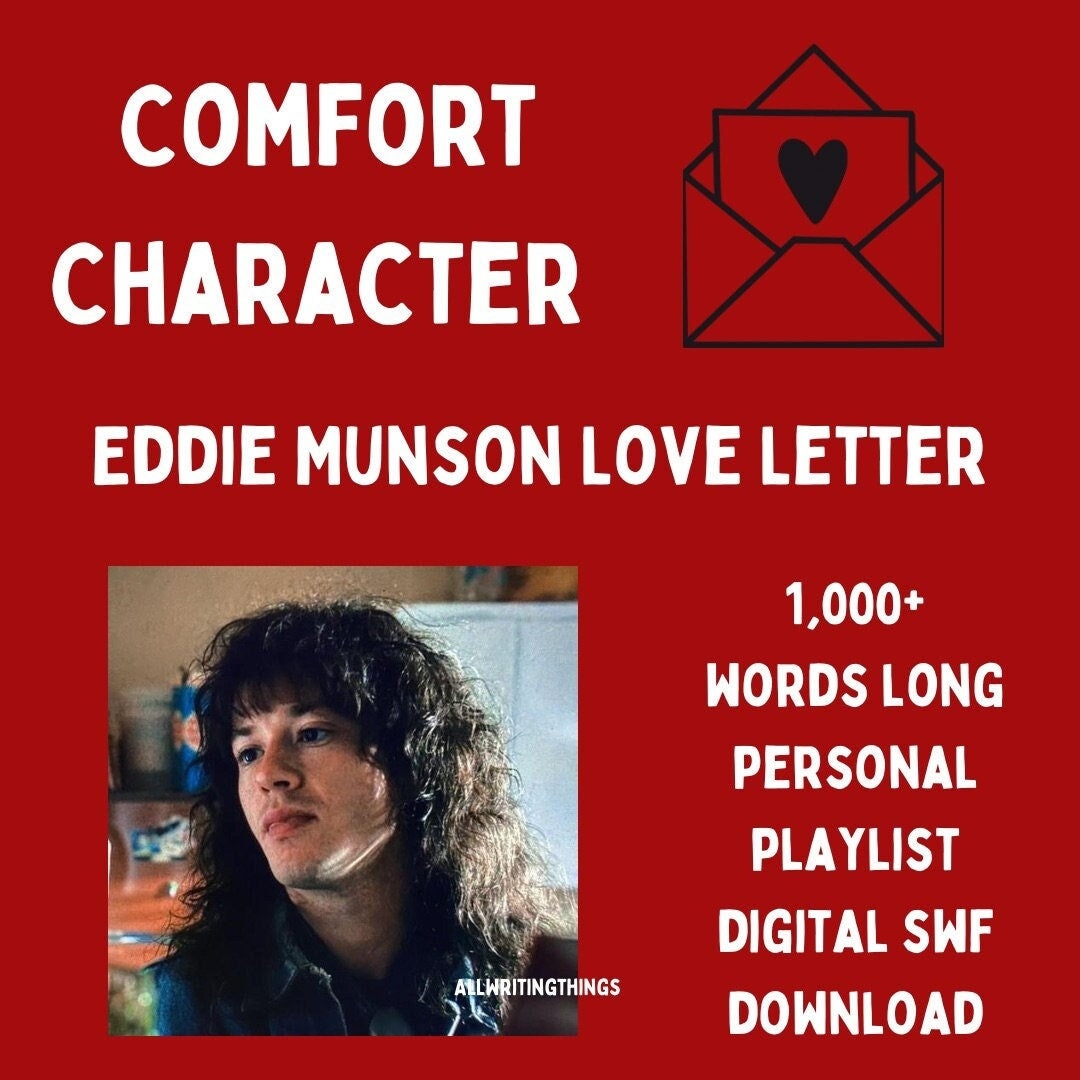 Eddie Munson Love Letter - Etsy