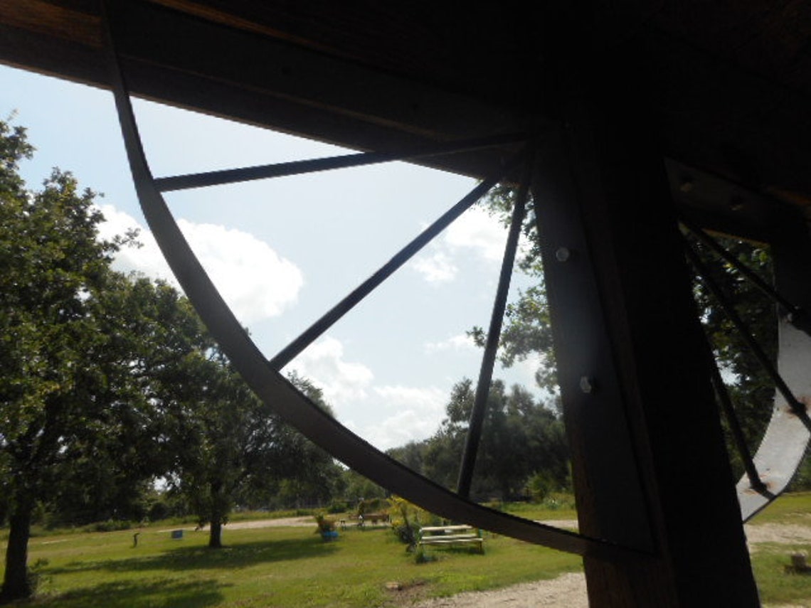 A Pair of Wagon Wheel Gussets Porch Braces Shelf Mounts 15" , Free ...