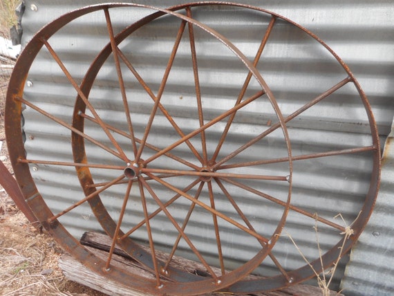 Steel Wagon Wheels Amish Made Metal Wagon Wheel
